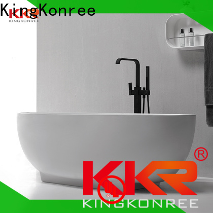 Standard Small Freestanding Soaking Tub Free Design for Bathroom | KingKonree