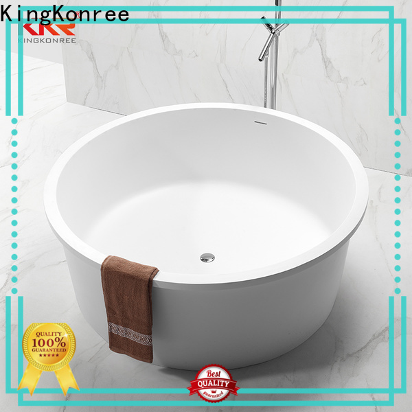 Practical Stone Resin Freestanding Bath OEM for Hotel | KingKonree
