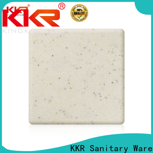 White Solid Surface Countertop Material Design for Home | KingKonree