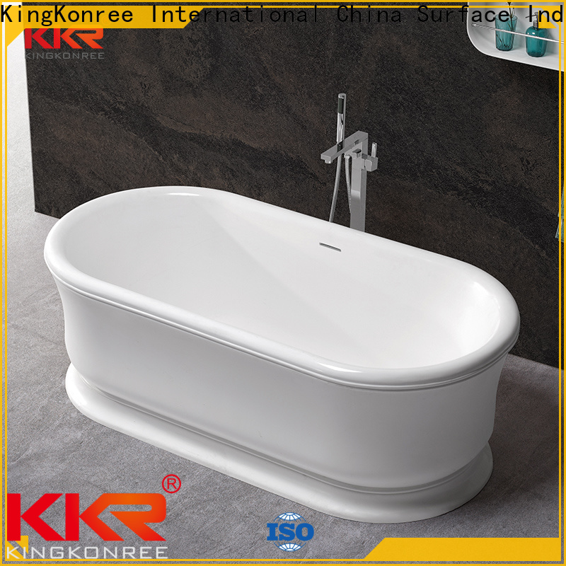 Reliable Resin Stone Bathtub Custom for Bathroom | KingKonree