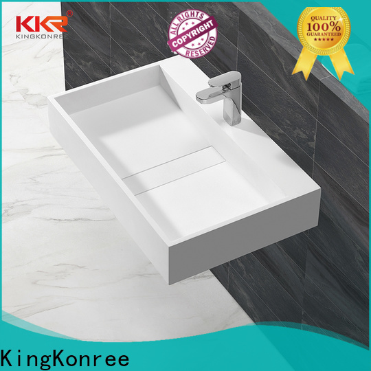 Sturdy Solid Surface Wash Basin Top-brand for Family | KingKonree