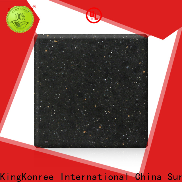 Red Solid Surface Material Customized for Restaurant | KingKonree