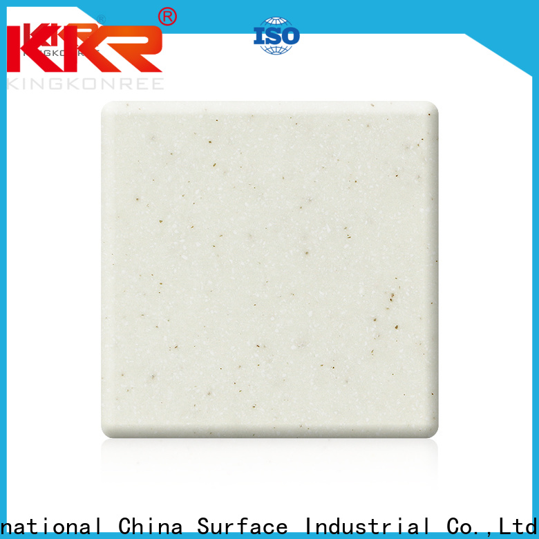 Practical Acrylic Solid Surface Worktops Design for Restaurant | KingKonree
