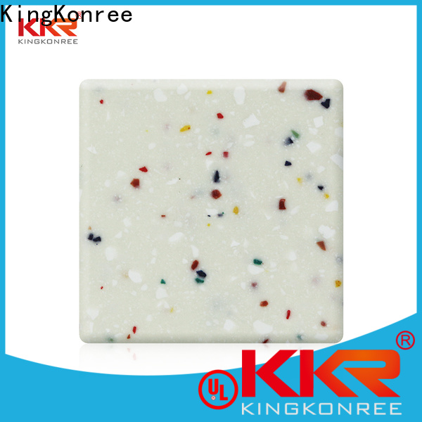 Nocturne Solid Surface Countertops Cost Customized for Restaurant | KingKonree