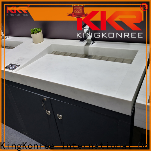 Rectangle Ctm Bathroom Basin Cabinets Kkr1526 Design for Motel | KingKonree