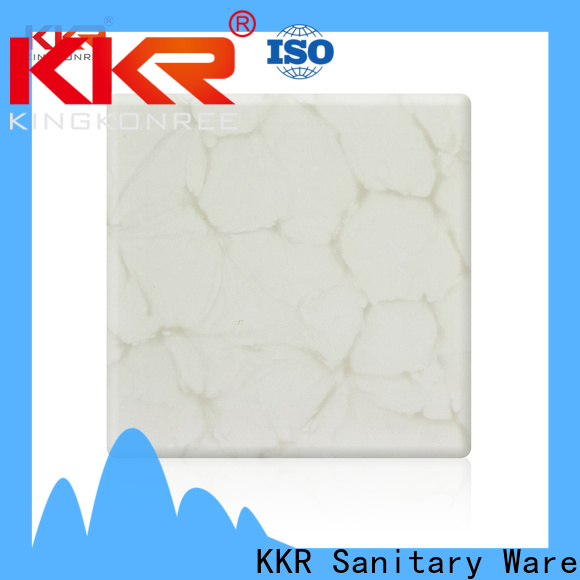 Quality Translucent Solid Surface Under-mount for Hotel | KingKonree