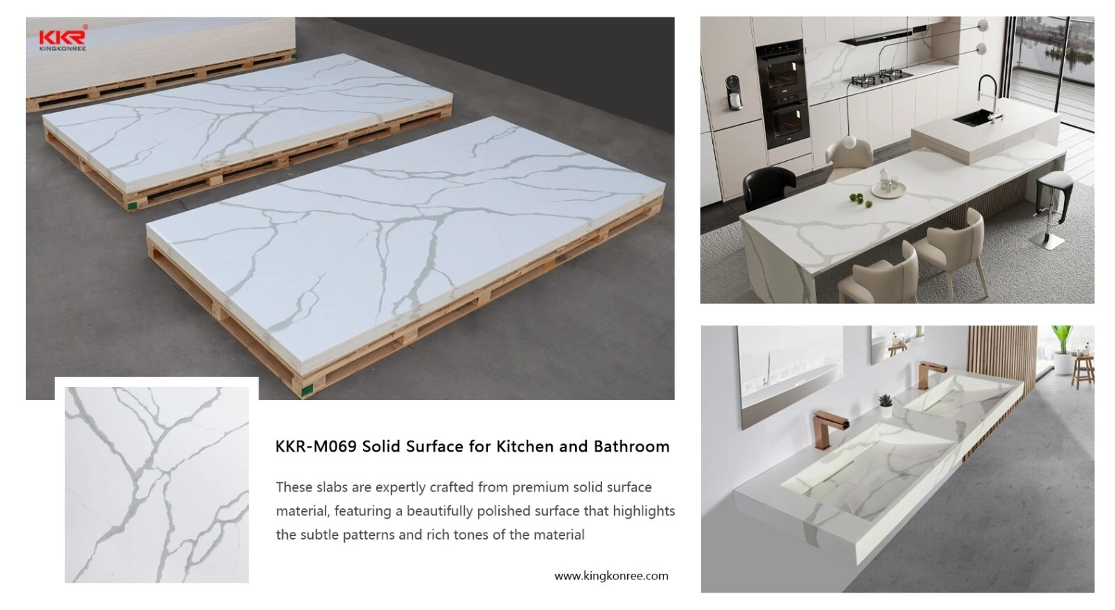 Solid Surface Vs Granite: Which Is Right for Your Kitchen Worktops? | KingKonree