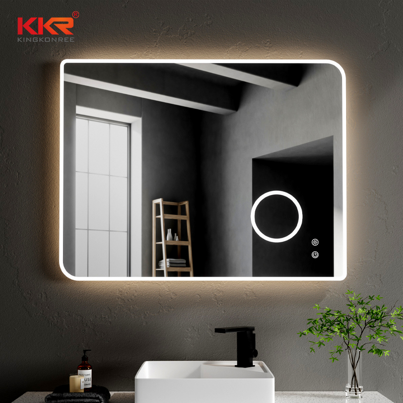 Hotel Professional Manufacturer Smart Led Modern Style Backlit Led Bath ...