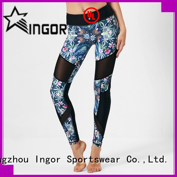 Leggings Waist with Four Needles Six Threads for Ladies | INGOR