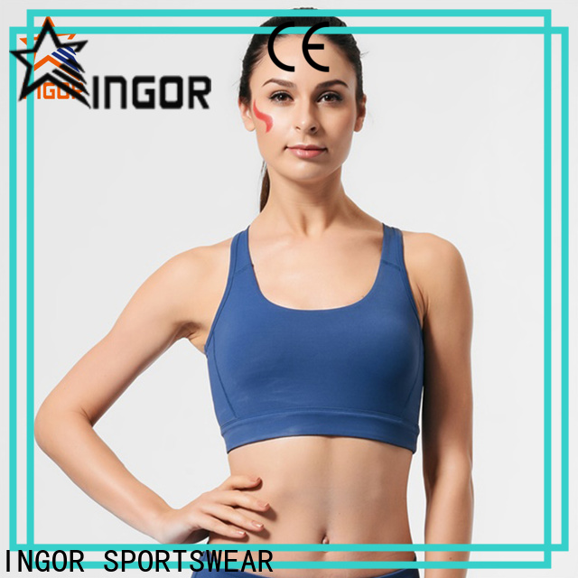 Custom One Shoulder Sports Bra Back to Enhance the Capacity of Sports ...
