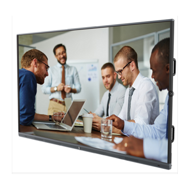 75 pulgadas de moda llevaron el tablero interactivo elegante 4k TV del ...