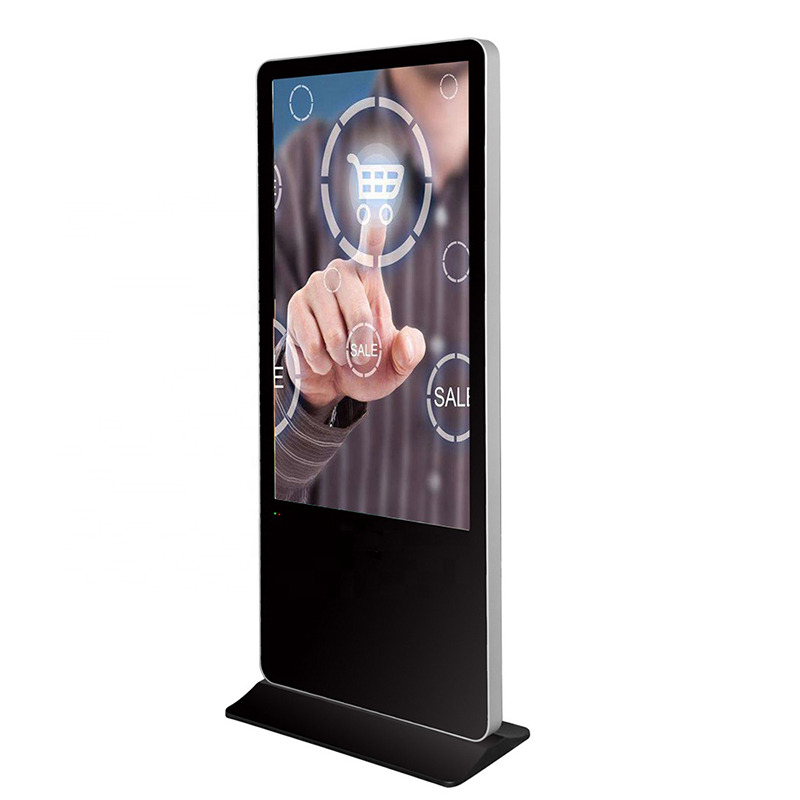 Vertical Ad Floor Stand Advertising Tv Wifi Media Player Led Digital ...