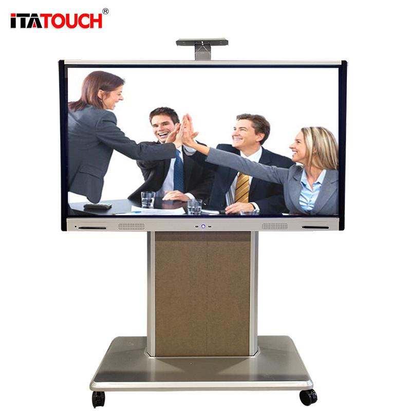 Interactive Meeting Video Conference Interactive Touch Screen Flat ...