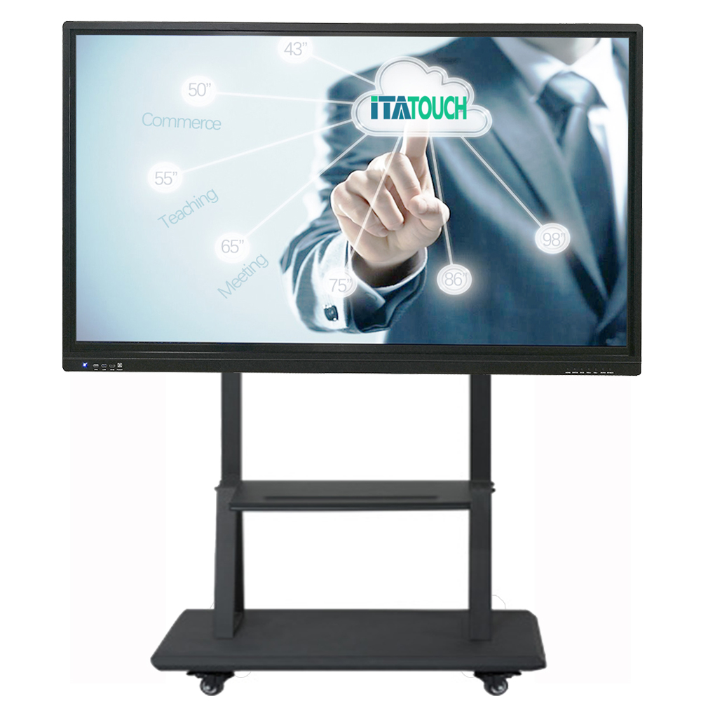 Factory Oem 75 Inch Lcd Touch Display Whiteboard Smart Board Interactive...