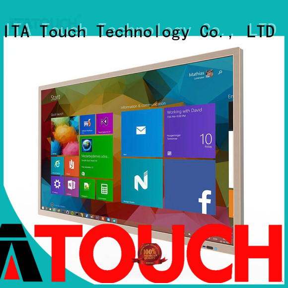 High-quality Ir Touch Screen Interactive Smart Boards with Ops Pc Factory