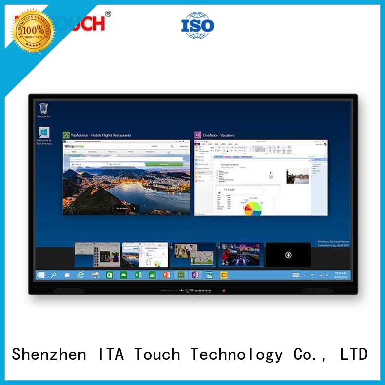 Capacitive Touch Screen ,smart Board Interactive Flat Panel | ITATOUCH