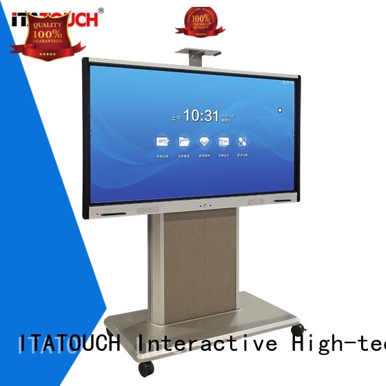 Best 4k Touch Screen Monitor Stand Supply for School | ITATOUCH
