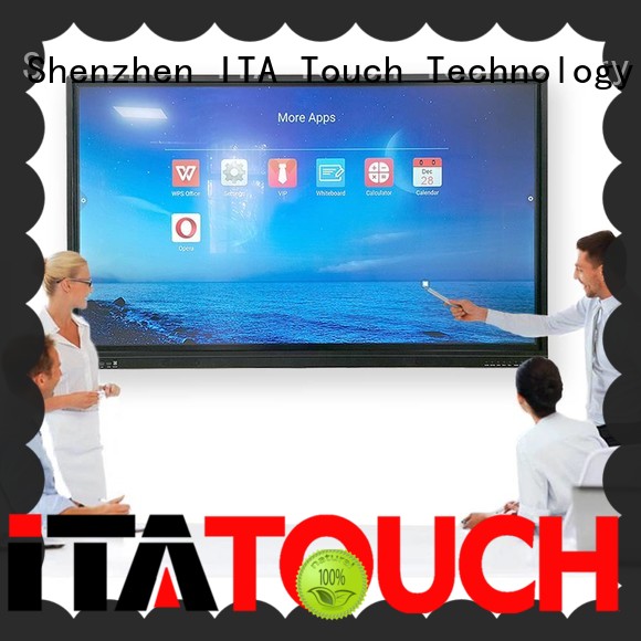 Top Large Touch Screen Monitor Meeting for Business for Military | ITATOUCH
