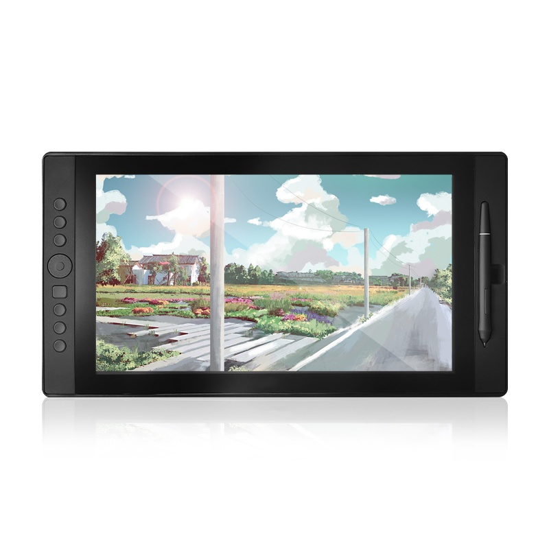 Professional 8192 Level 15.6 Inch LCD Drawing Monitor Battery-Free Pen ...