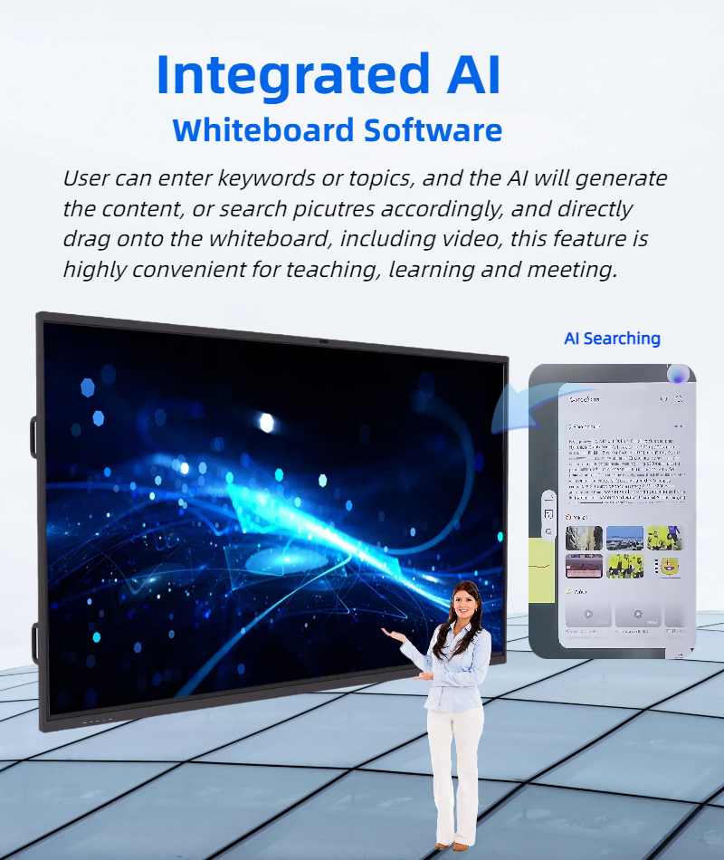 Best Selling 55/65/75/85/98/110-Inch Interactive Flat Panel Meeting ...