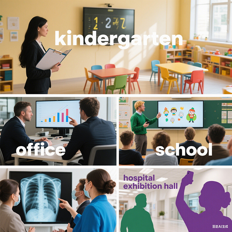 Hot Sale 75-Inch 4K Interactive Flat Panel Screen for Room Conference ...