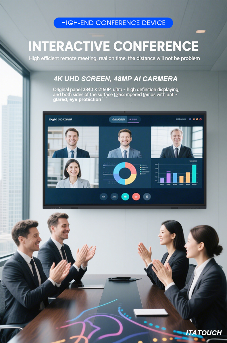 55/65/75/86/98/110 Inches Full HD Interactive Smart Digital Whiteboard ...