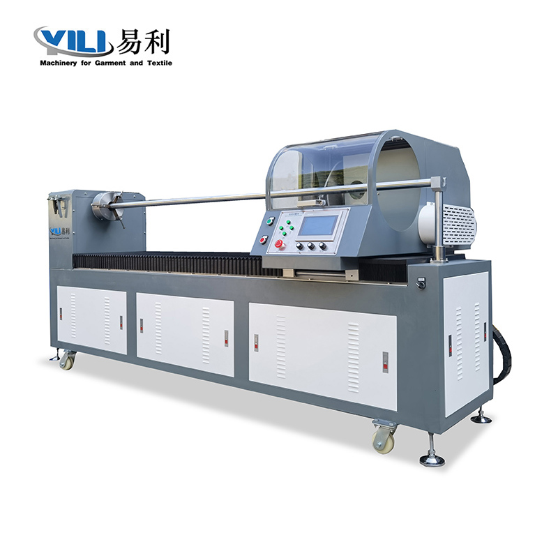 Fabric Automatic Roll Slitting Machine Model: YL-2100AS | YILI