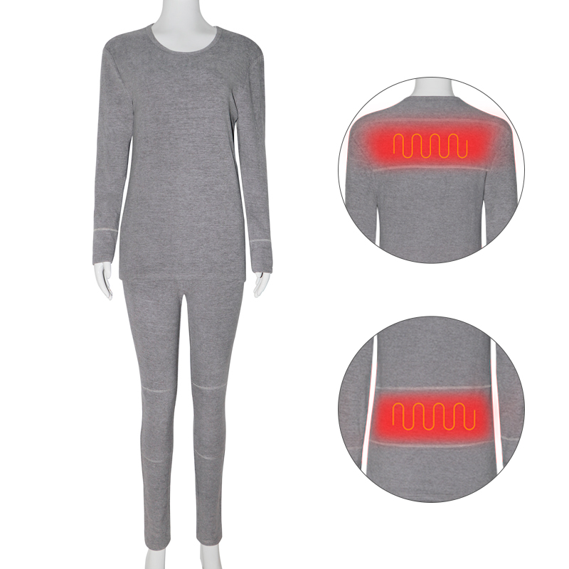 Electric Thermal Underwear | Heated Underwear Washable | Dr.warm