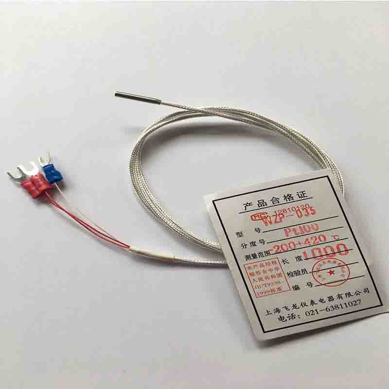 3 Wires Thermal Resistance of RTD Pt100 Sensor-JVTIA