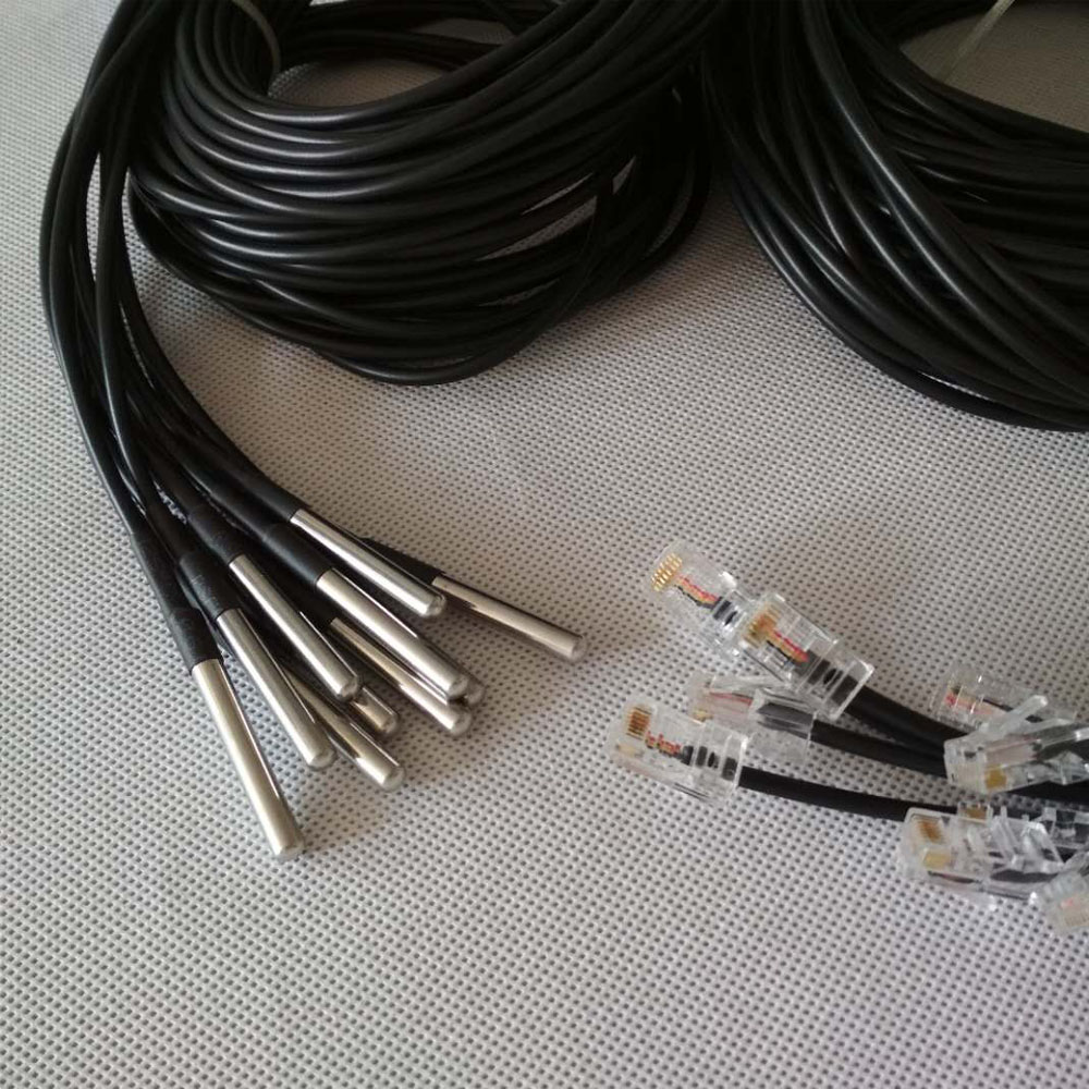 Best Price Ds18b20 Temperature Sensors Ntc Sensor 6*50mm Probe with Rj45...