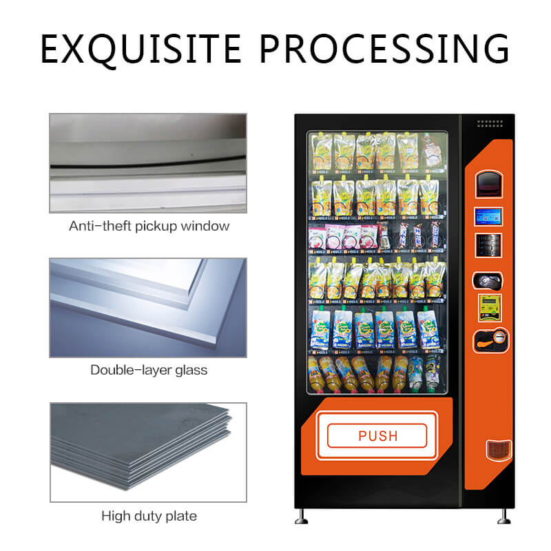 Who to Pay the Freight of Food Vending Machine Sample?-Haloo Automation ...