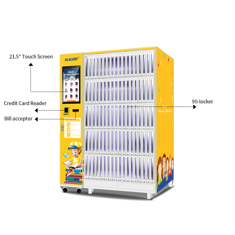 Anti-theft Inventory Control Vending Machines Wholesale for Snack | Haloo