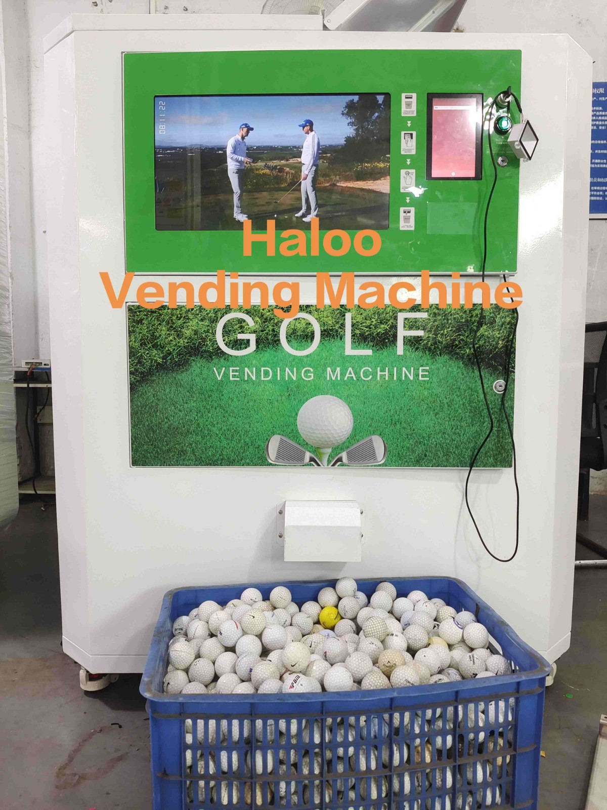 Flat Top Golf Ball Dispenser Vending Machine | Haloo