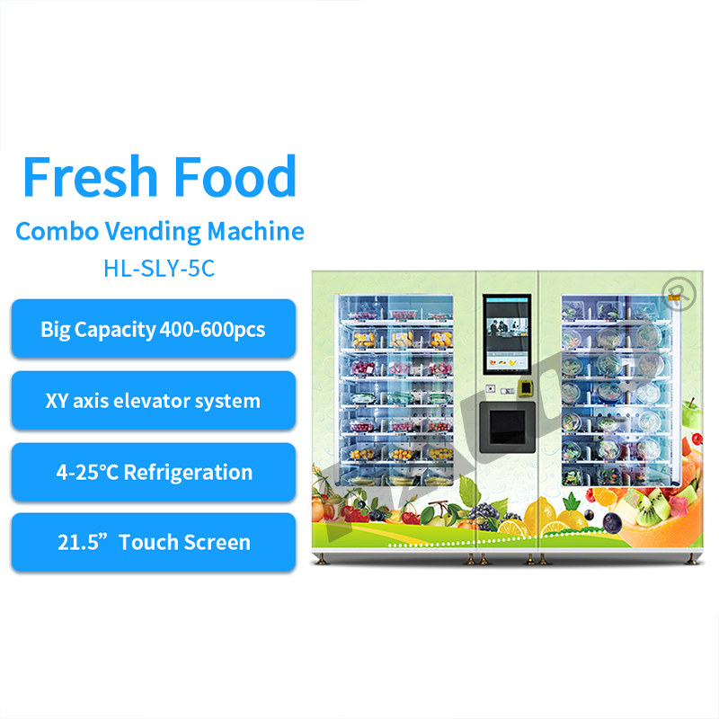 Fresh Food Vending Machine Suppliers with Elevator | Haloo