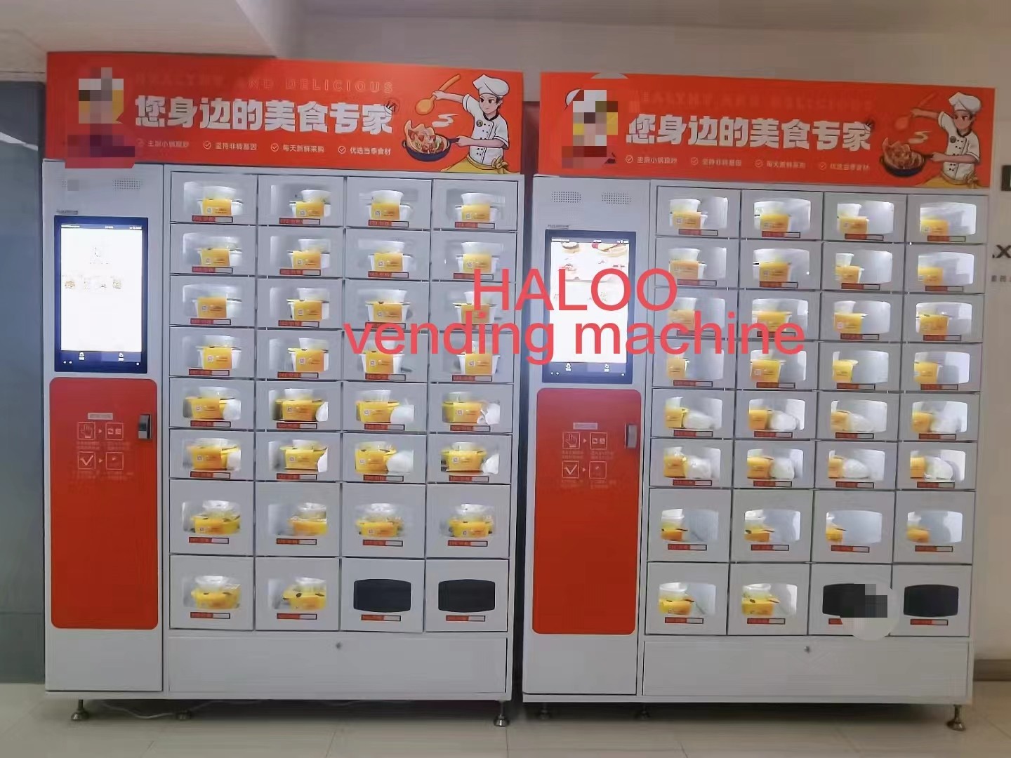 Hot Food Locker Vending Machine | Haloo
