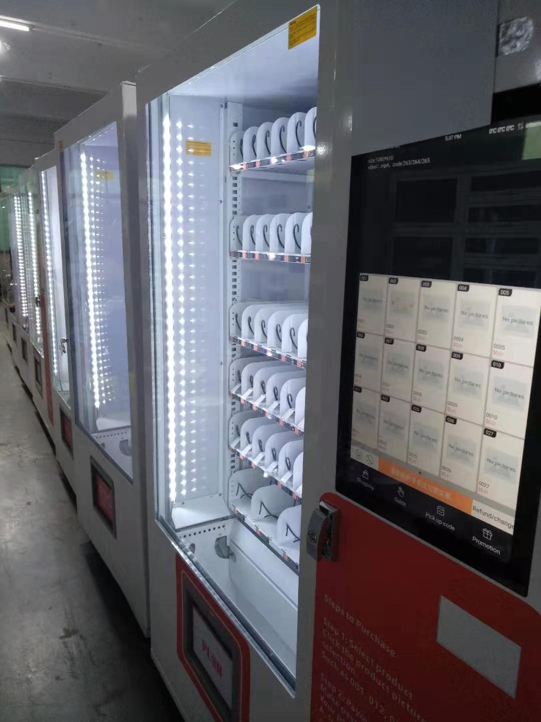 Máquina expendedora inteligente de aperitivos y bebidas con ...