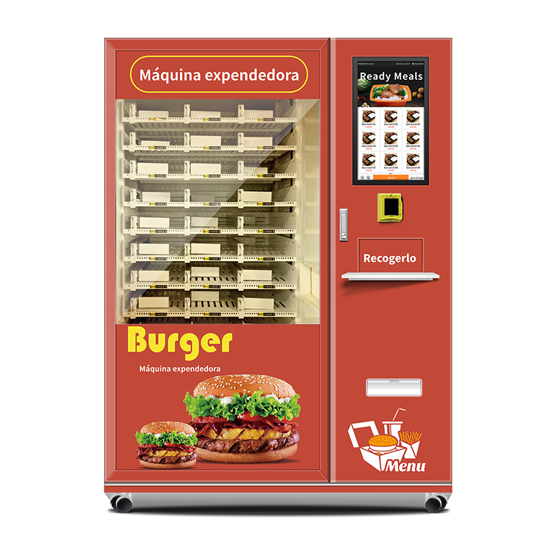 Haloo Hot Burger Vending Machine with Refrigation | Haloo