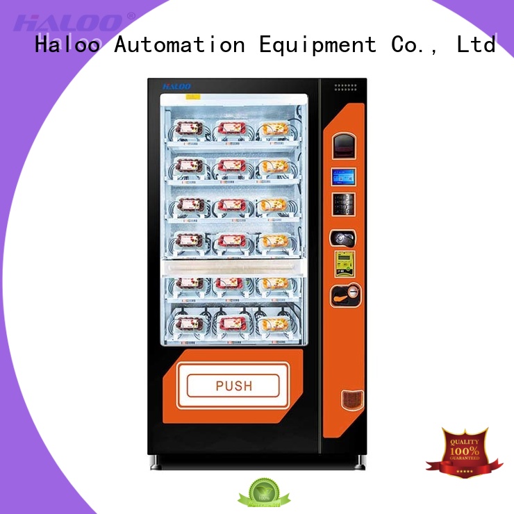 Large Capacity Sandwich Vending Machine Manufacturer for Drinks | Haloo