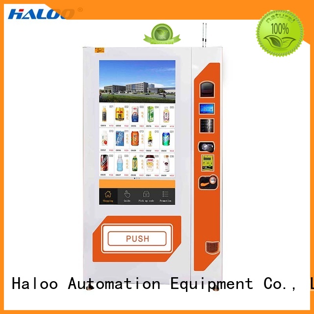 GPRS Remote Manage Soda Vending Machine Wholesale for Shopping Mall | Haloo