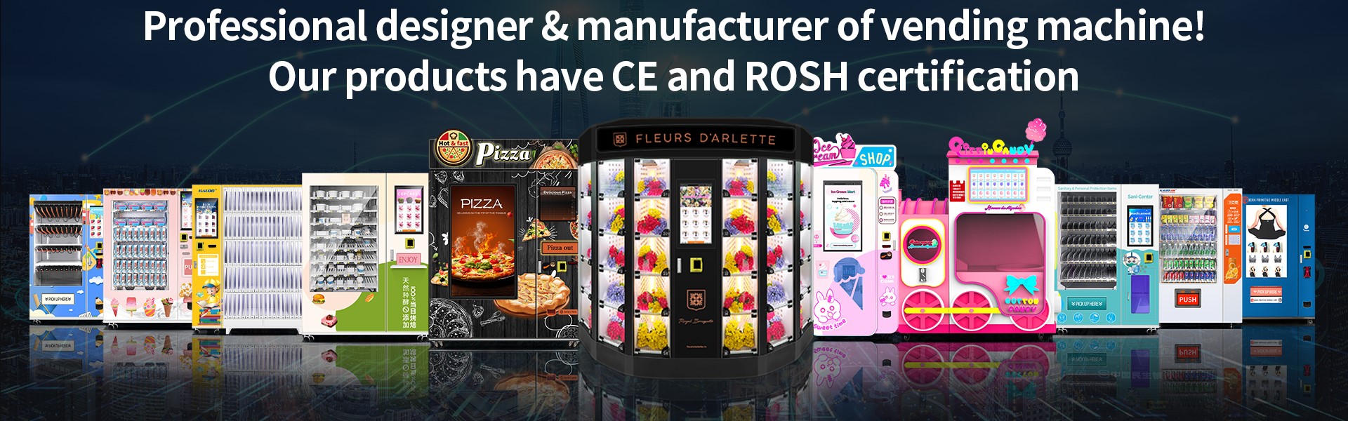 Custom Automatic Touch Screen Vending Machine Supplier | Haloo