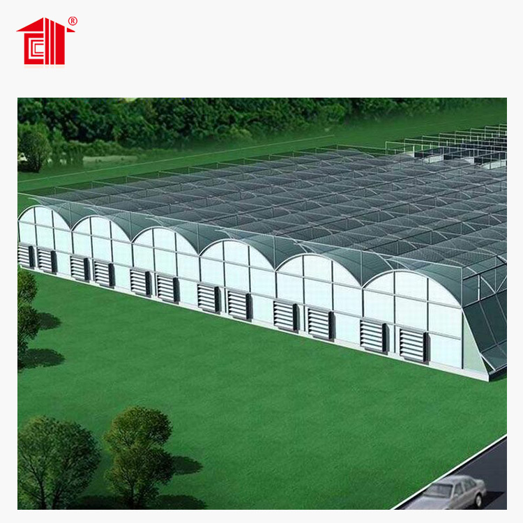 Prefab Greenhouse with Sandwich Panel & Steel Structure Lida Group