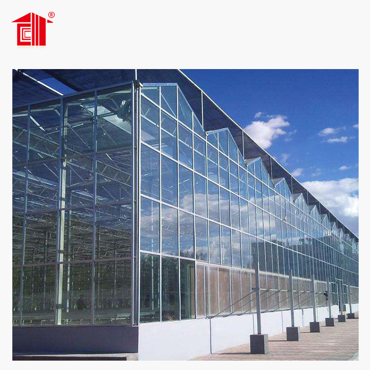 Prefab Greenhouse with Sandwich Panel & Steel Structure Lida Group