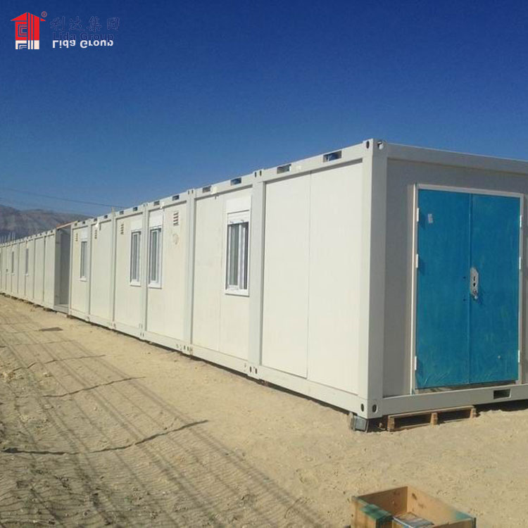 Army Container House in Afghanistan, Army Barrack Prefabricated House ...