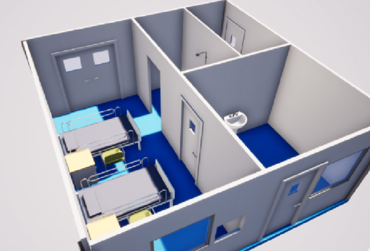 Lida - Isolation Modular Prefabricated House Quick Installation