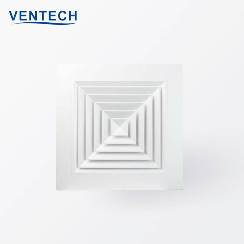 Ceiling Replacement 4 Way Supply Air Diffuser (scd-vc) | Ventech