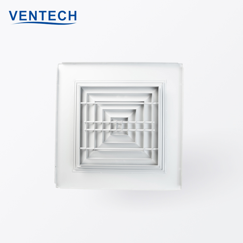Top Quality Square Swirl Diffuser Series for Long Corridors | Ventech