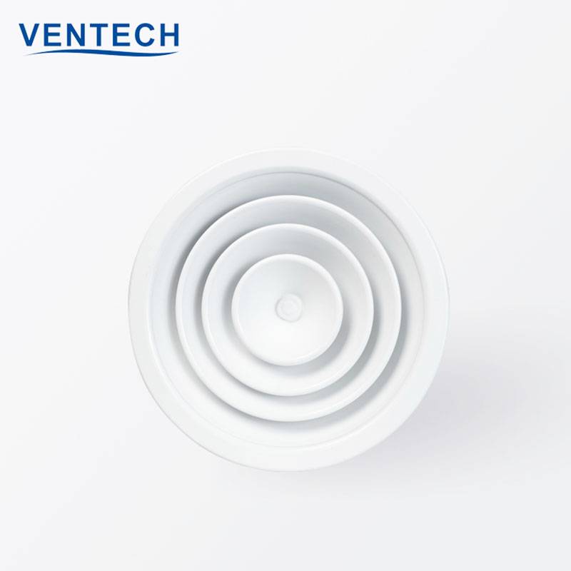 Round Ceiling Diffuser (rcd-vc) Circular Air Diffuser | Ventech