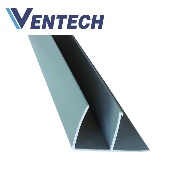 Pvc F Section Bar for Hvac Air Ducting System | Ventech