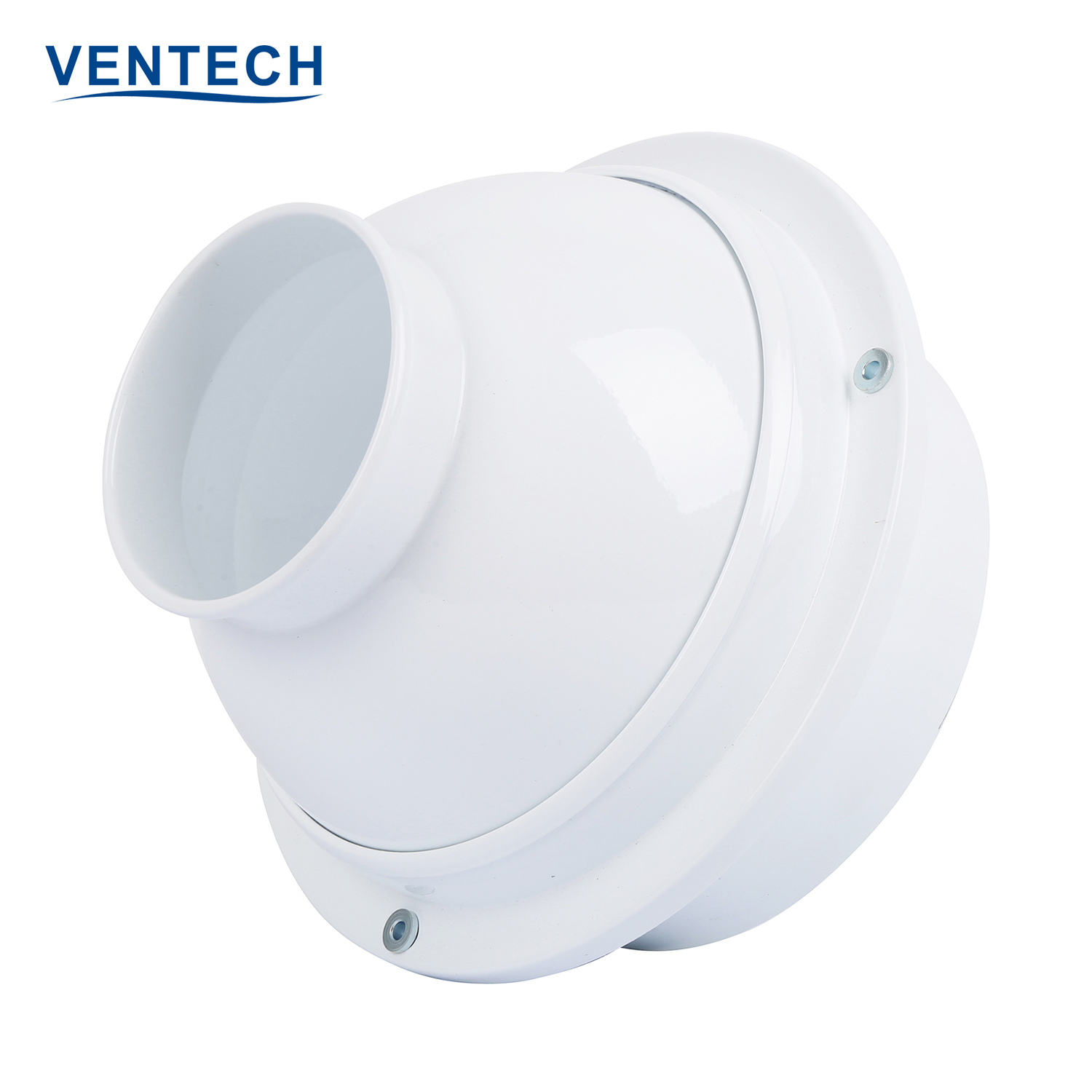 Hvac Air Conditioner Flexible Duct Connecting Supply Air Round Ceiling ...