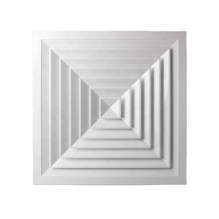 Hvac Aluminum Plenum Box Square Ceiling Exhaust Air Conditioning ...